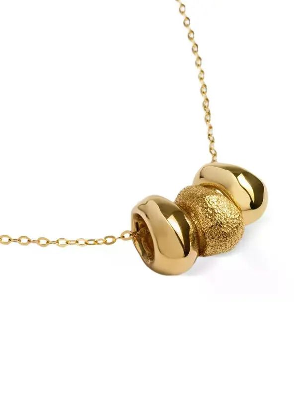 Monica Vinader Antica Bead-pendant Cable-chain Necklace