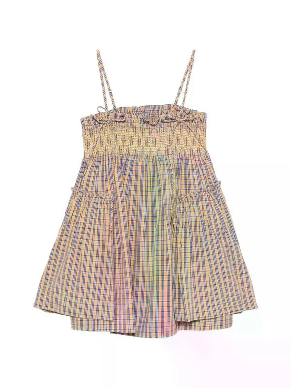 DAMSON MADDER Lilo Mini Dress - Brown