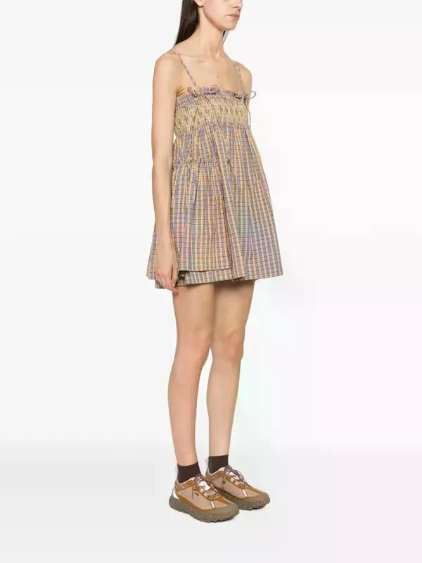 DAMSON MADDER Lilo Mini Dress - Brown