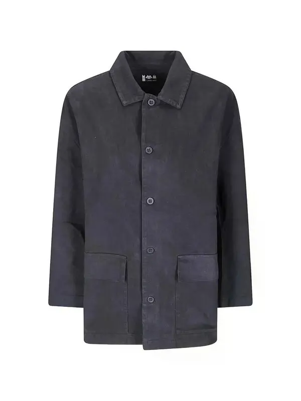 Labo.art Giulia Star Button-down Oversized Jacket - Black