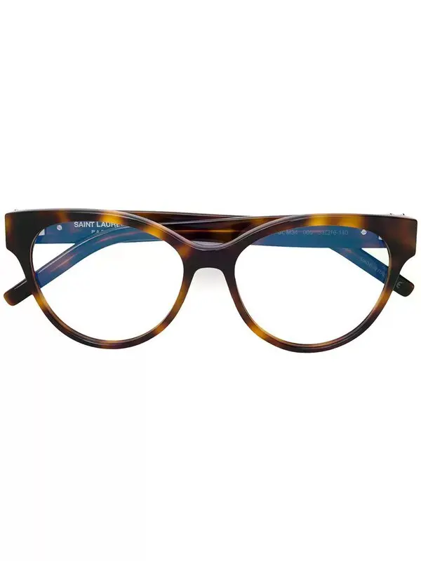 Saint Laurent Oval Shaped Glasses