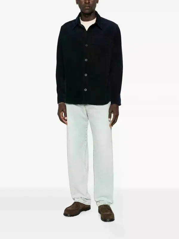 A.p.c. Corduroy Chest-pocket Shirt