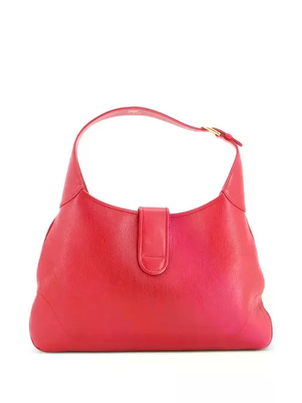 Gucci Aphrodite Leather Medium Shoulder Bag - Red