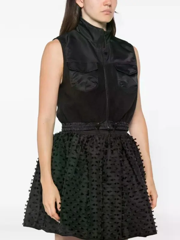 Cecilie Bahnsen Embroidered Fleece Vest