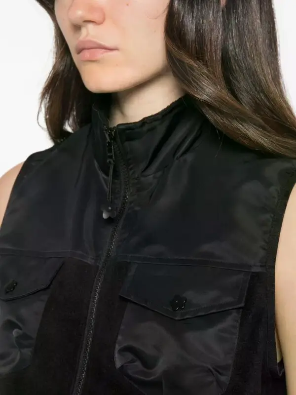 Cecilie Bahnsen Embroidered Fleece Vest