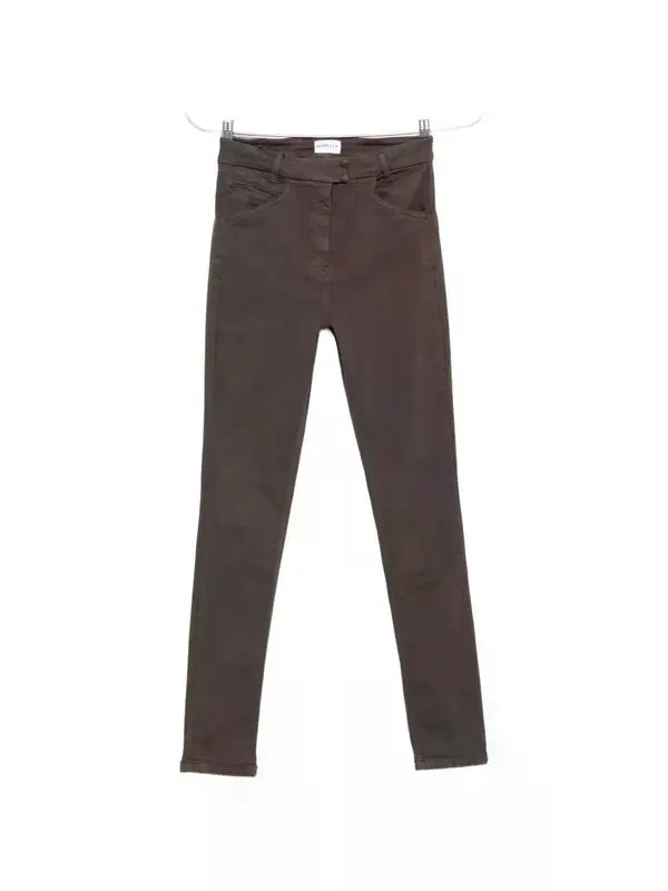Marella Mlscondor Belt-loop Trousers - Brown