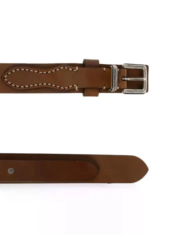 Etro Stud-embellished Leather Belt