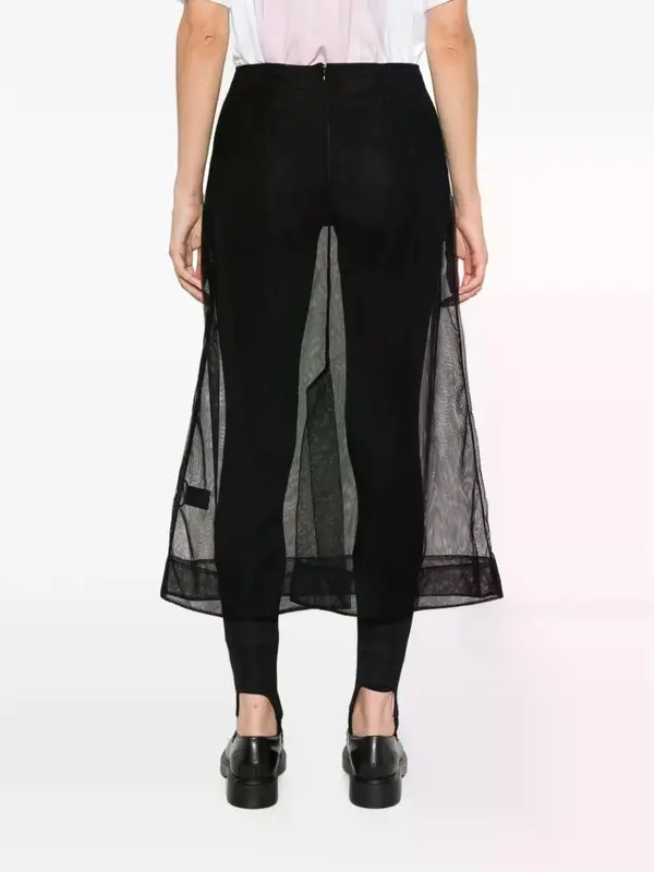 Simone Rocha Ribbon Rosette Ripple Skirt