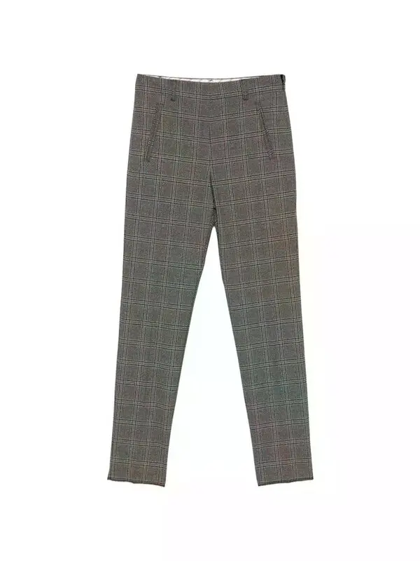 Marella Sepoca Check-pattern Trousers