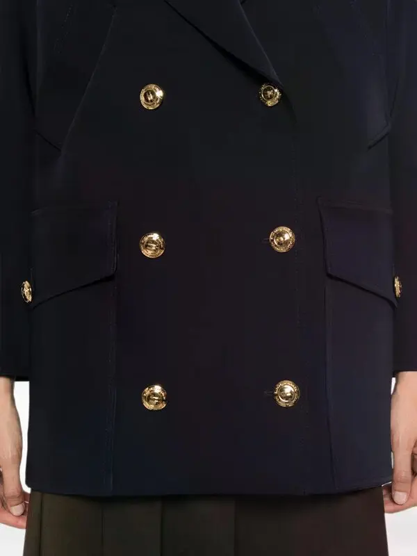 Elisabetta Franchi Double-breasted Coat