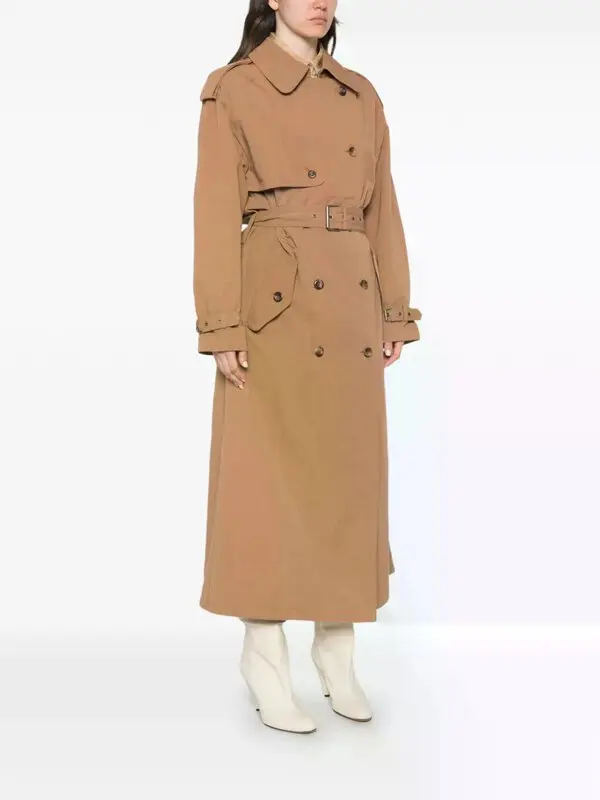 Isabel Marant Étoile Double-breasted Belted Trench Coat