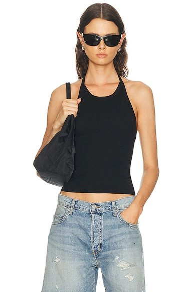 RE/DONE Sylvie Halter - Black