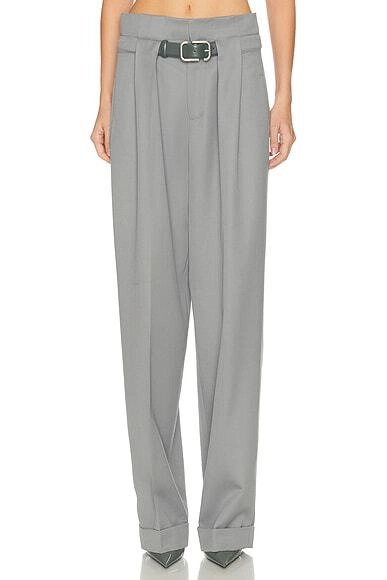 Attico Long Belted Pant