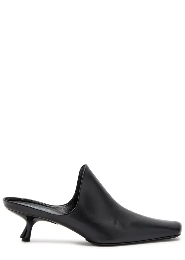 Loewe Emily 45 Leather Mules