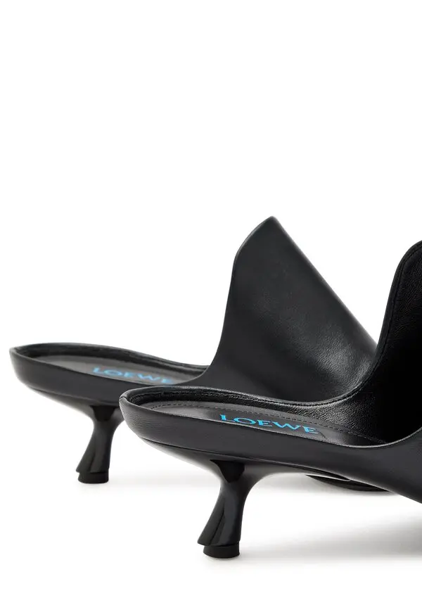 Loewe Emily 45 Leather Mules