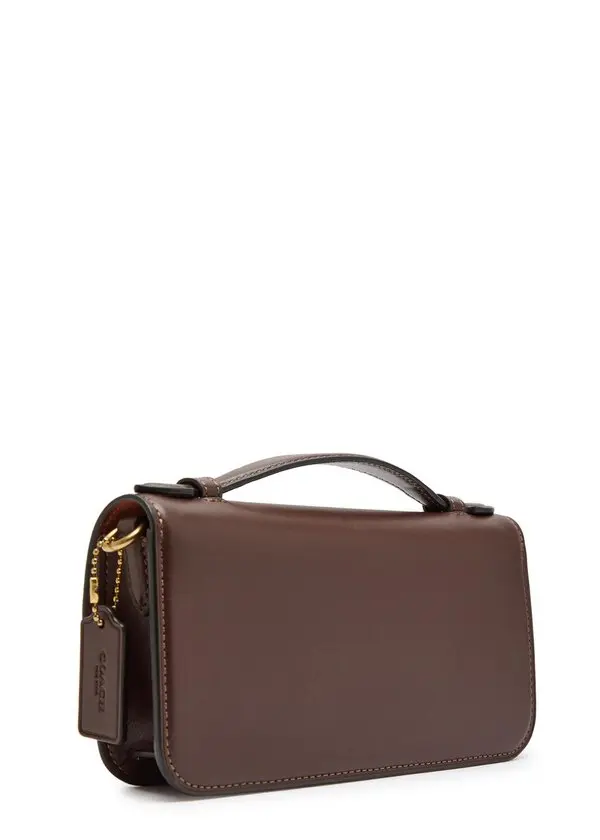COACH Elora Leather Top Handle Bag