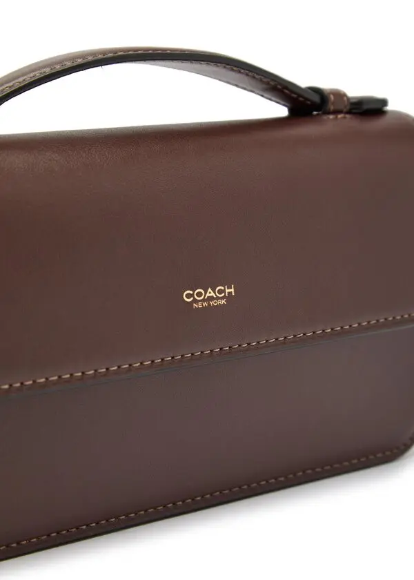 COACH Elora Leather Top Handle Bag