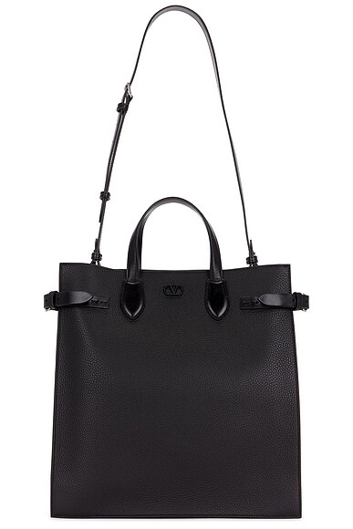 Valentino Garavani Soft Deer Tote - Nero