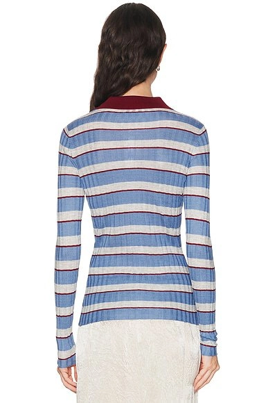 Brandon Maxwell Joni Polo Top