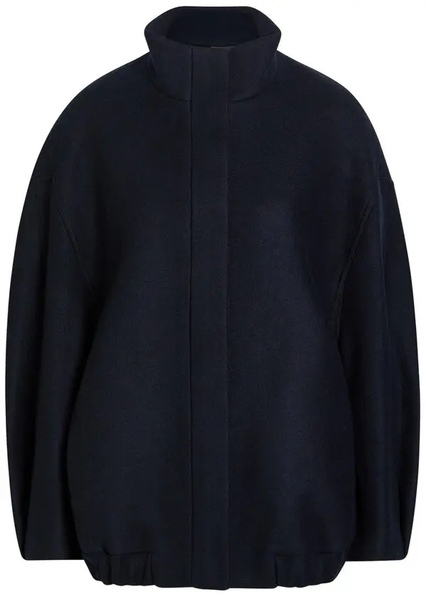 Dries Van Noten Voles Wool Jacket - Navy
