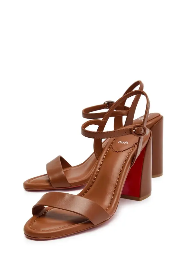 CHRISTIAN LOUBOUTIN Jane 85 Leather Sandals