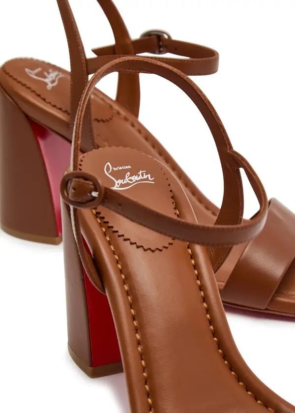 CHRISTIAN LOUBOUTIN Jane 85 Leather Sandals