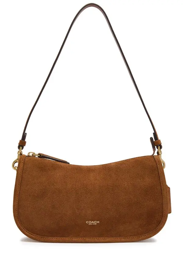 COACH Waverly Suede Cross-body Bag