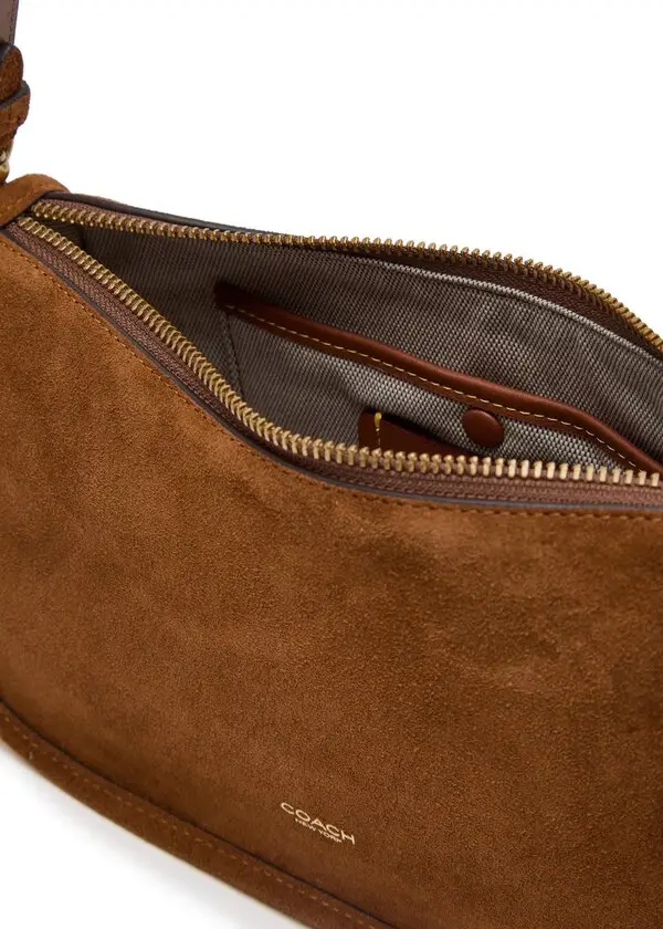 COACH Waverly Suede Cross-body Bag