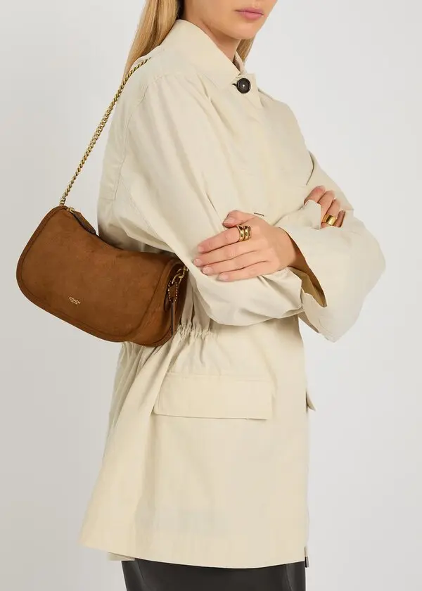COACH Waverly Suede Cross-body Bag