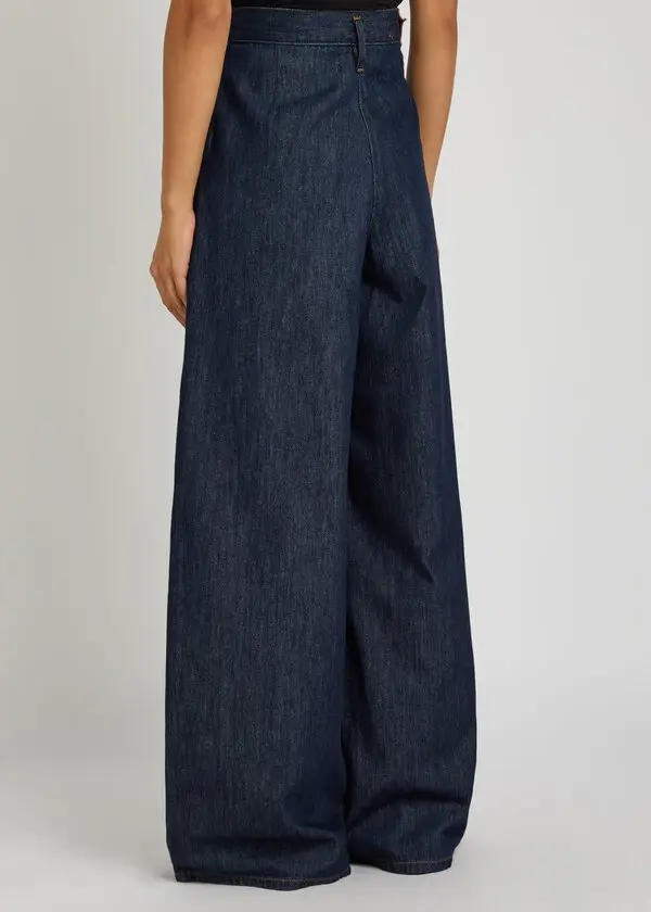 Dries Van Noten Pamplona Wide-leg Jeans