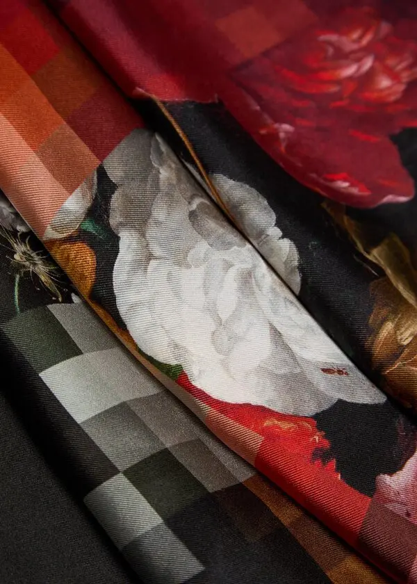 Dries Van Noten Floral-print Silk Scarf