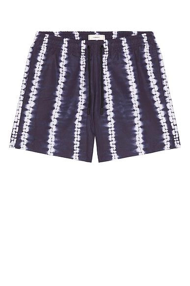 Commas Shibori Stripe Classic Swim Short