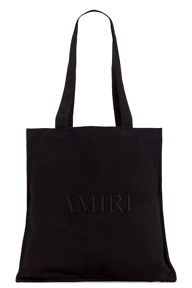 Amiri Canvas Tote Bag - Black