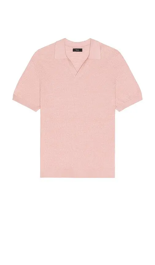 Theory Brenan Pacific Linen Polo In . Also