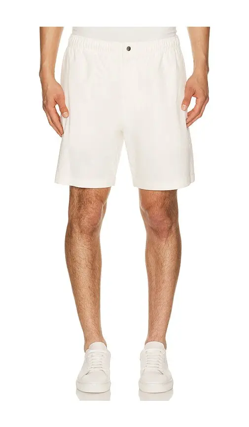 Theory Moonsoft Cotton Easy Shorts In . Also
