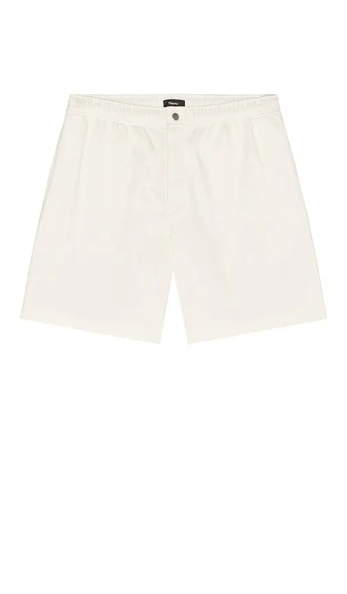 Theory Moonsoft Cotton Easy Shorts In . Also