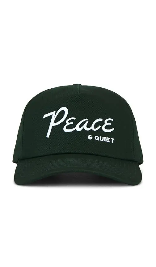 MUSEUM OF PEACE & QUIET Diner 5-panel Hat - Green