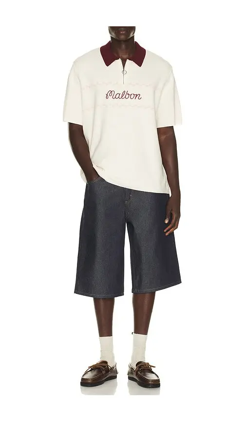 MALBON Benny Sweater Polo In . Also