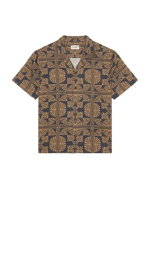 Marine Layer Pablo Tencel Linen Resort Shirt In . Also