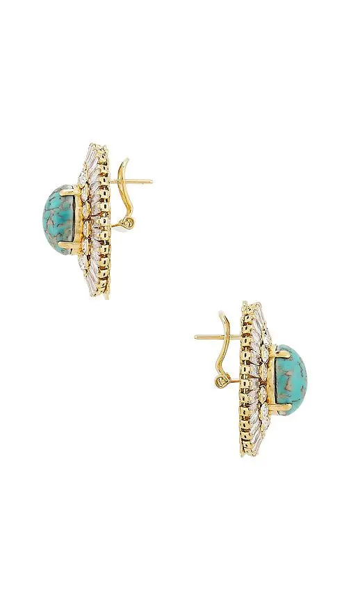 ANTON HEUNIS Stud With Clip Oval Earrings