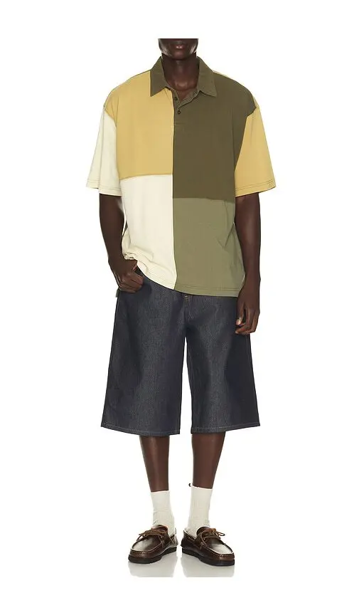 Brixton Deco Relaxed Polo In . Also