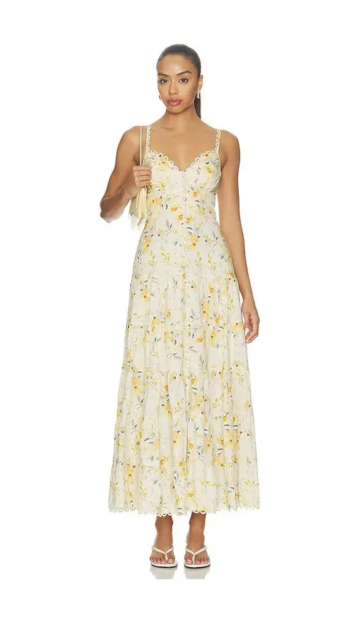 Astr The Label Tazia Dress In . Also - Yellow