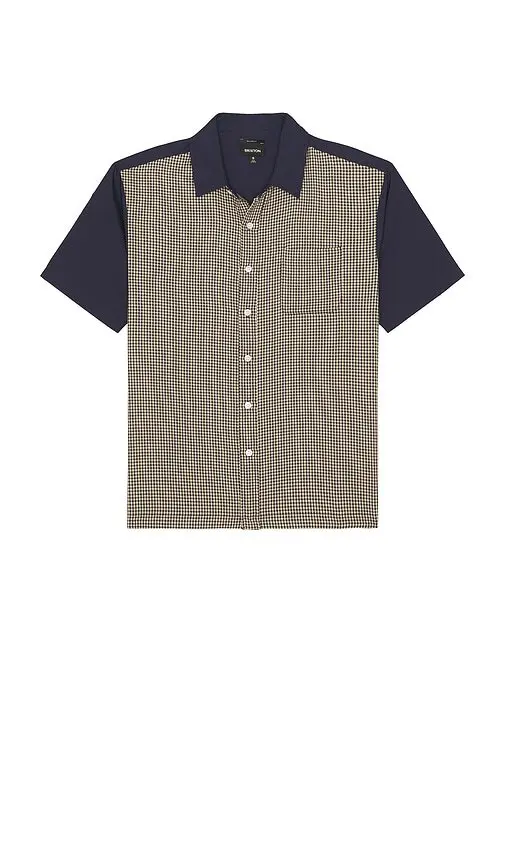 Brixton Cru Short Sleeve Shirt In . Also