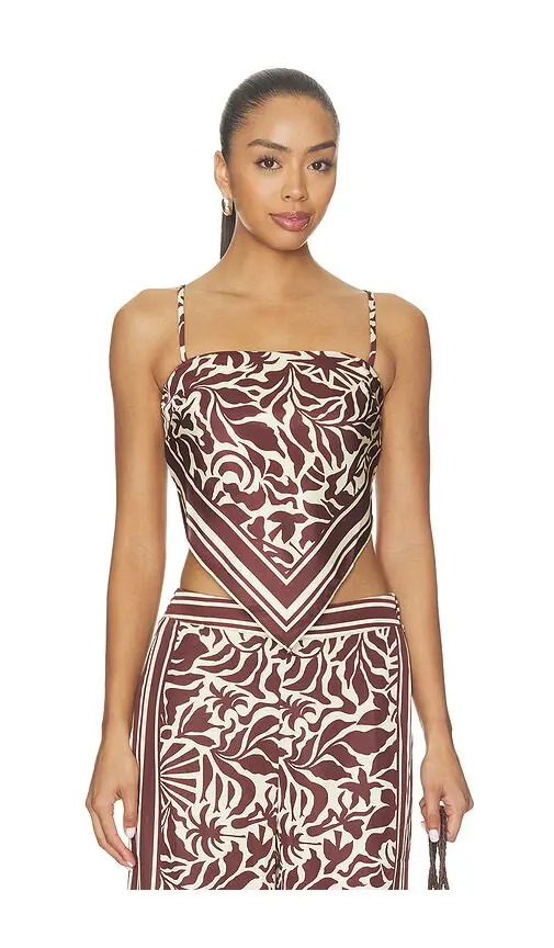 Astr The Label Eva Top In . Also - Brown