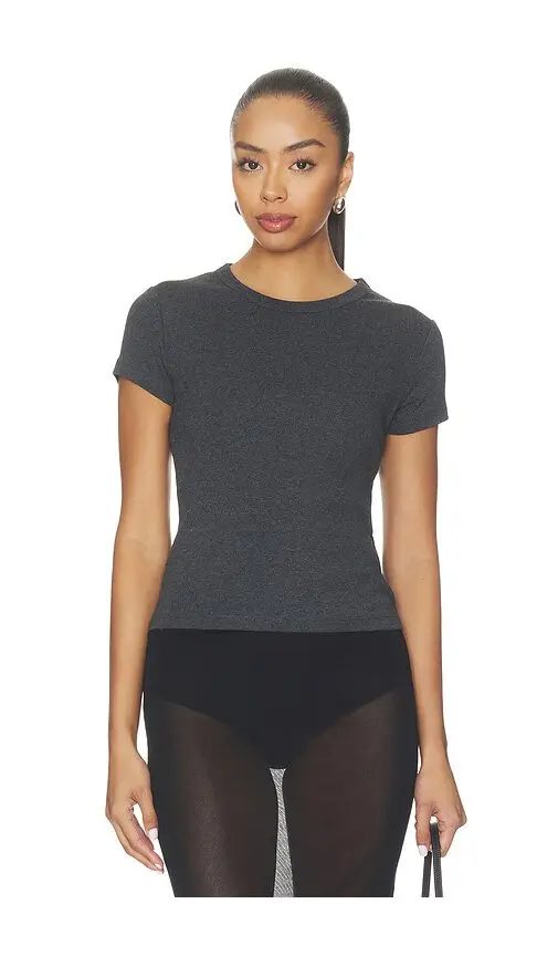 ST. AGNI Organic Cotton Baby Tee In . Also - Charcoal