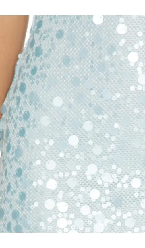 Superdown Strapless Mini Dress With Sequined Embellishments