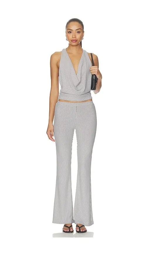 Superdown Libbie Drape Top In . Also