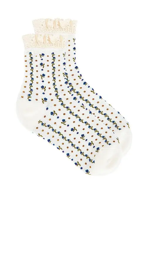 Free People Rosebud Waffle Knit Ankle