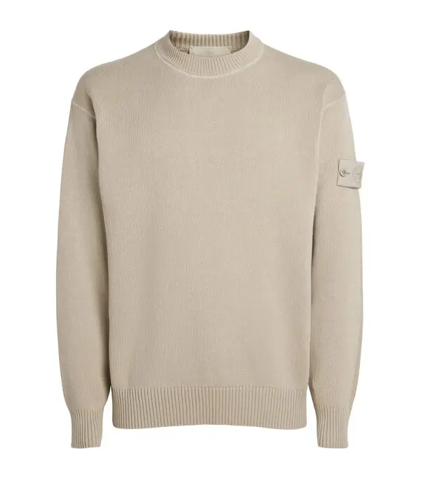 Stone Island Cotton-cashmere Ghost Sweater