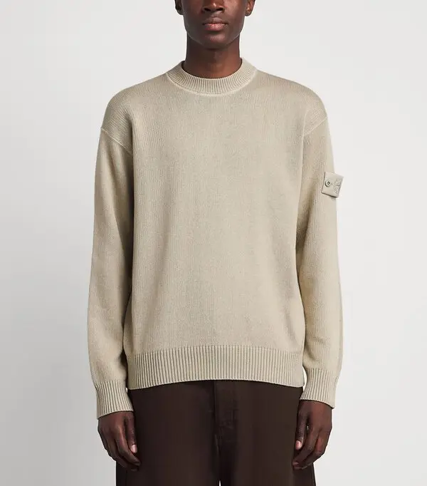 Stone Island Cotton-cashmere Ghost Sweater